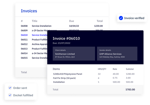 Your end of Month in a few Clicks